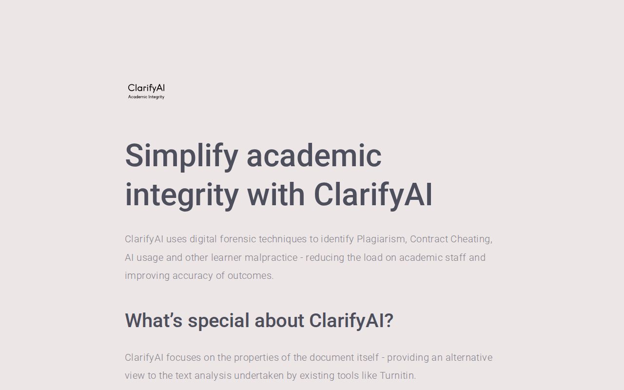 ClarifyAI
